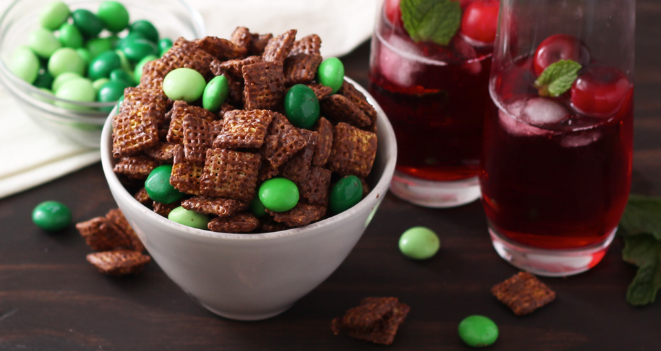 Chocolate Mint Chex Mix | Celiac Disease Foundation
