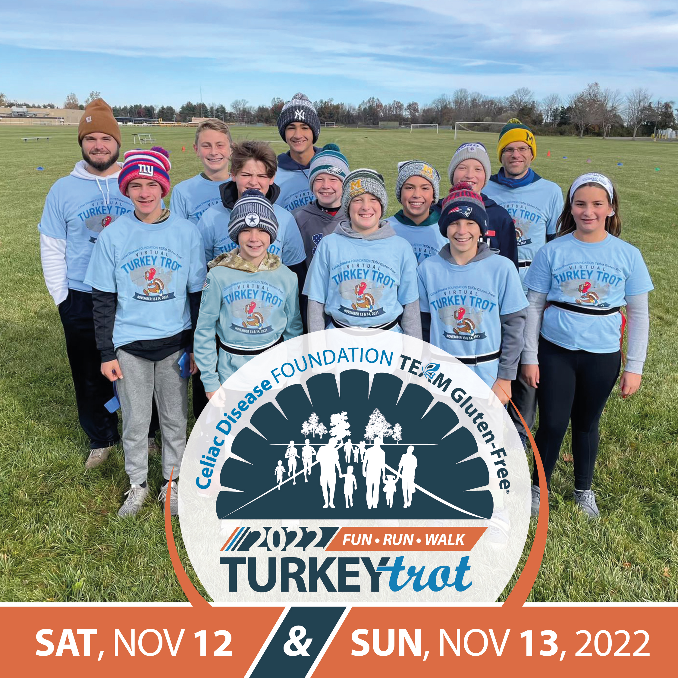 Five Reasons to Team Up for the 2022 Virtual Turkey Trot | Celiac ...
